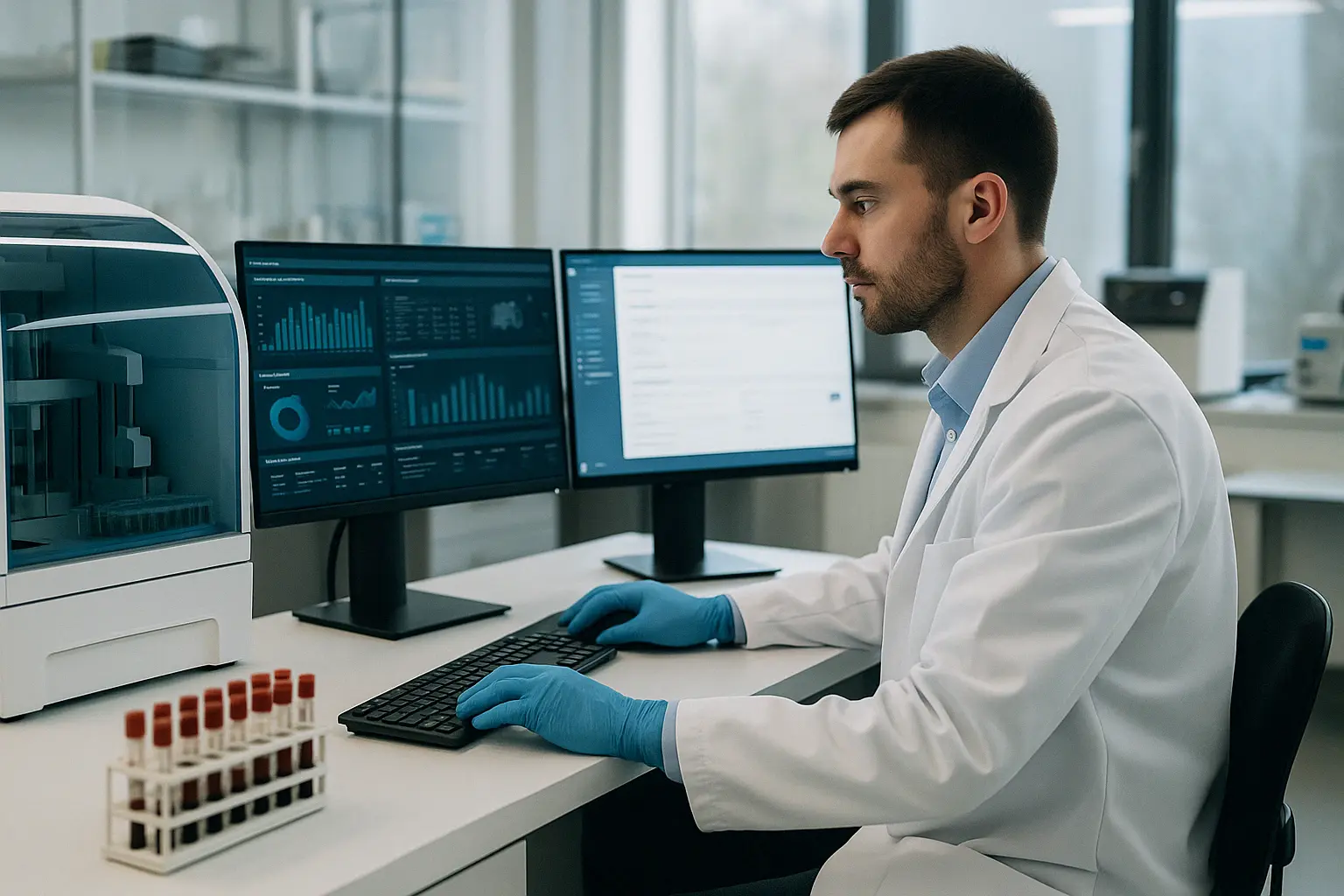 Individualsoftware für Labore – Automatisierung eines manuellen Flüssigkeits-Massenproben ...